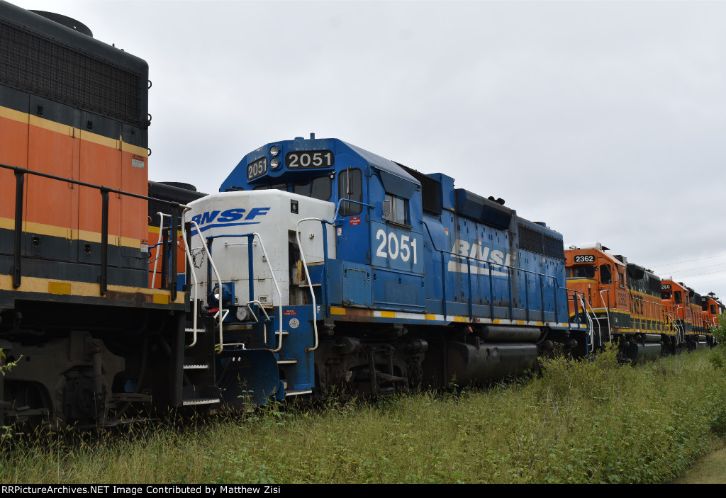 BNSF 2051 2362 2260 2099